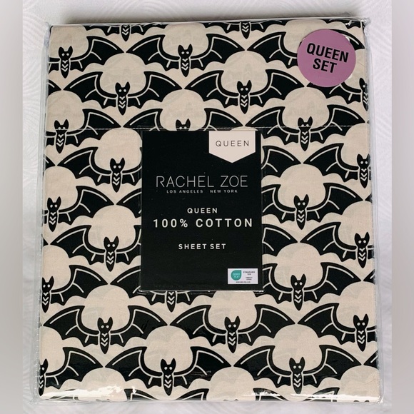 Rachel Zoe | Bedding | One Left Rachel Zoe Halloween Bats Sheet Set ...